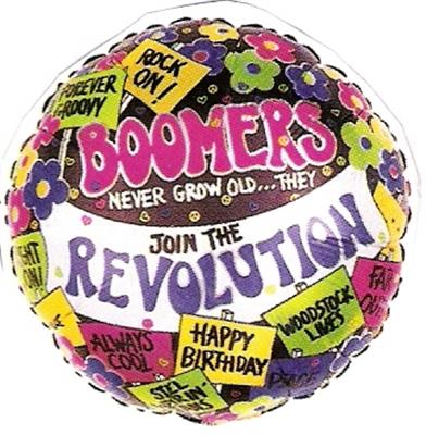 Birthday Boomer Revolution - The Balloonery, Inc.