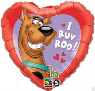 I Ruv Roo Scooby Doo, Valentine's Day Balloons - The Balloonery, Inc.